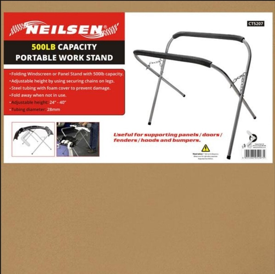 Portable Work Stand 500lb Work Bench 500lb Autobody Fenders Bumper ...