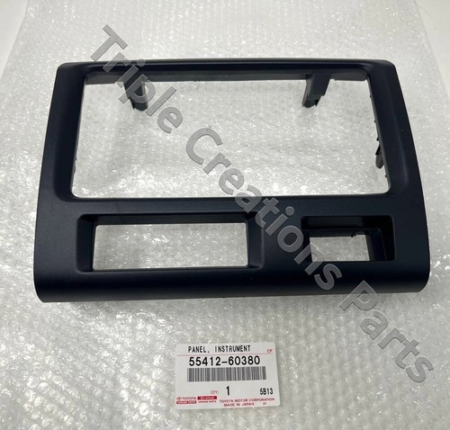 TOYOTA GENUINE OEM 55412-60380 PANEL INSTRUMENT CLUSTER FINISH CENTER ...