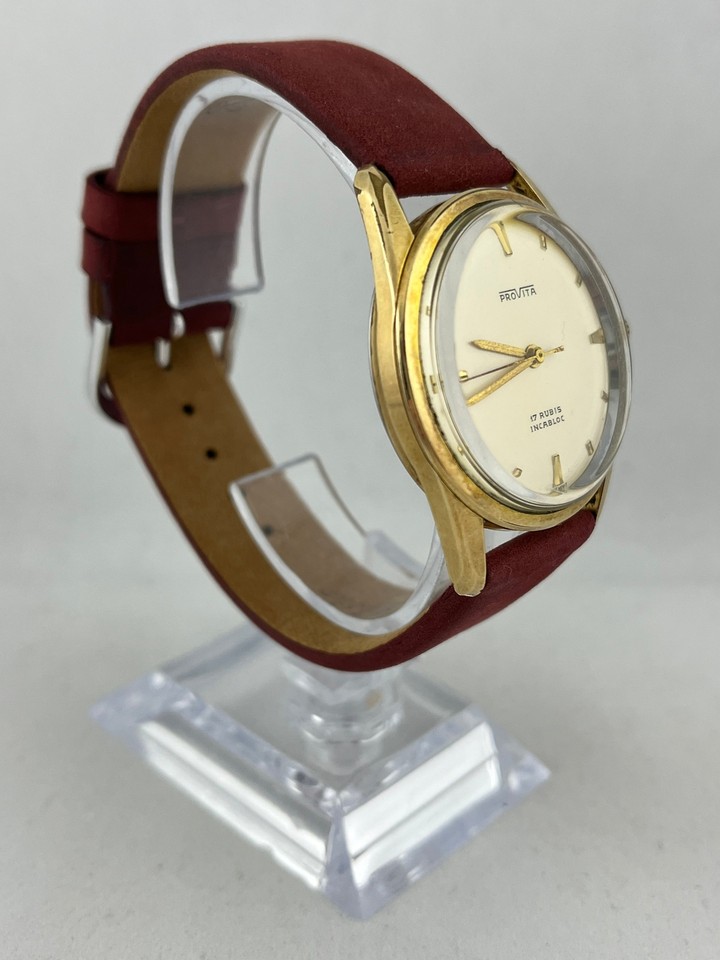 Classy Men's Wristwatch Provita Super Compressor Hand Wound Fhf 72 ...