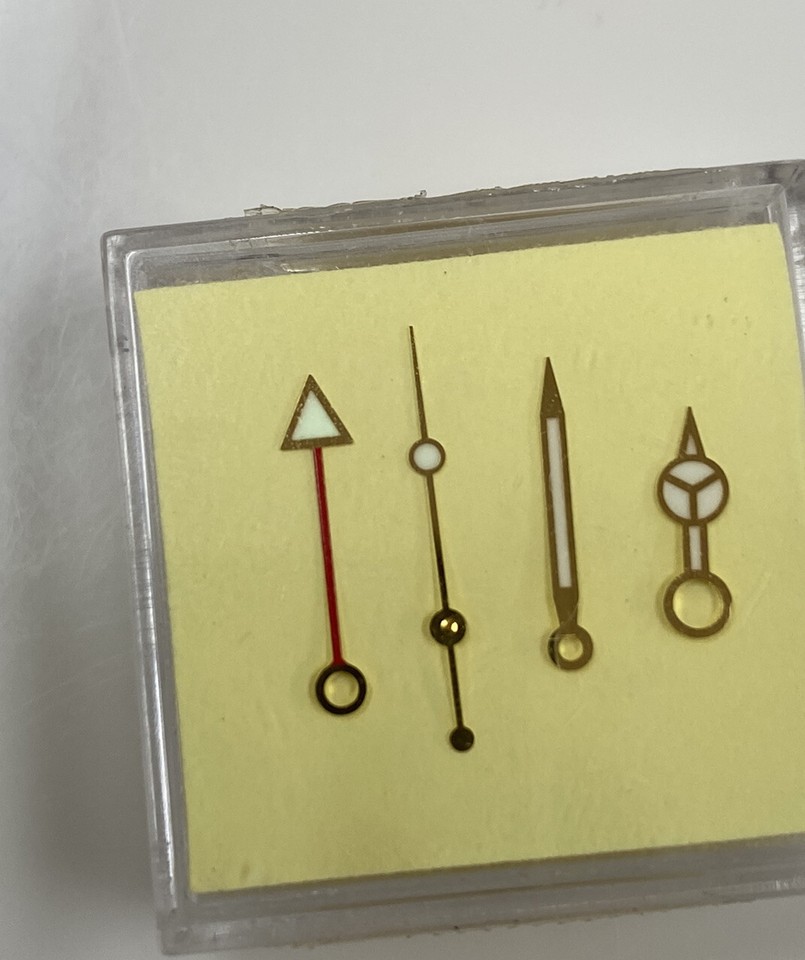 Swiss Made Gold Color Hands w/ Red Arrow for Rolex GMT Master II Cal ...