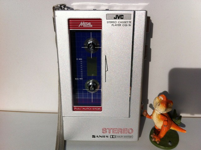 JVC Cq-1k Walkman Personal Cassette Player Vintage Tested Working for ...