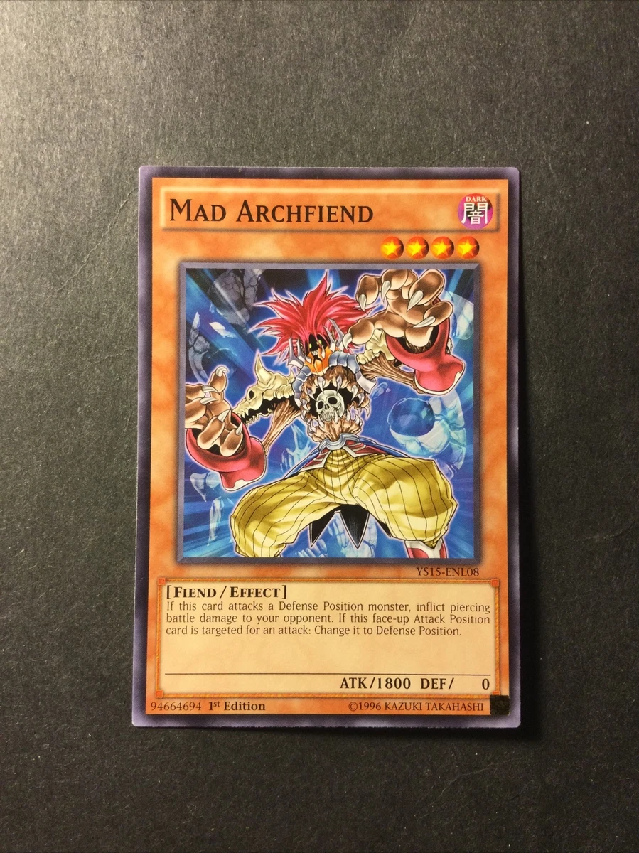 Yu Gi Oh Mad Archfiend
