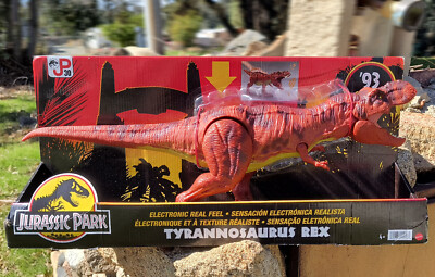 Jurassic Park Tyrannosaurus Rex Electronic Real Feel 93 Classic T-rex ...