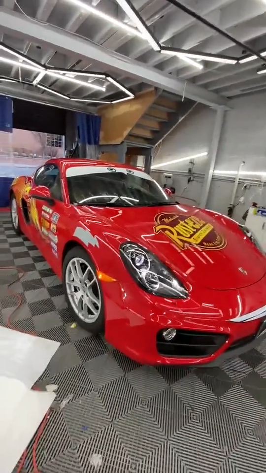 Lightning MCQUEEN Racing CAR Decal Custom WRAPS For Advertising, Vinyl ...