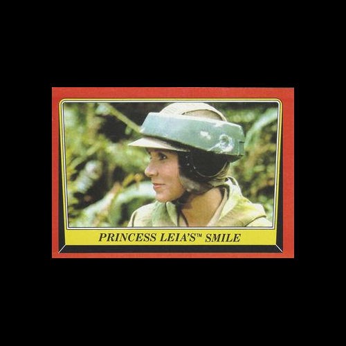 Princess Leia's Smile (#73) | 1983 Topps Return of the Jedi | VG-EX | eBay