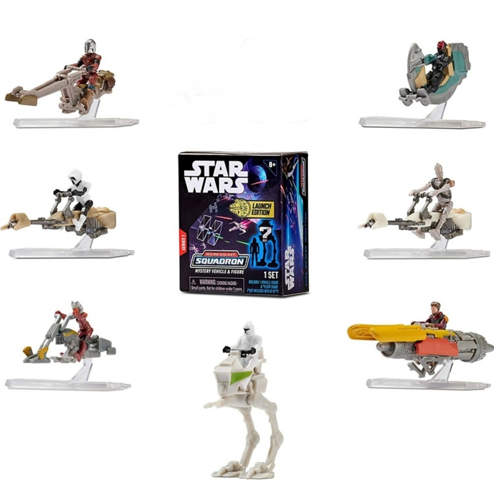 Micro Galaxy Squadron Series 1-2-3-4-5 Star Wars Miniatures Scout Class ...