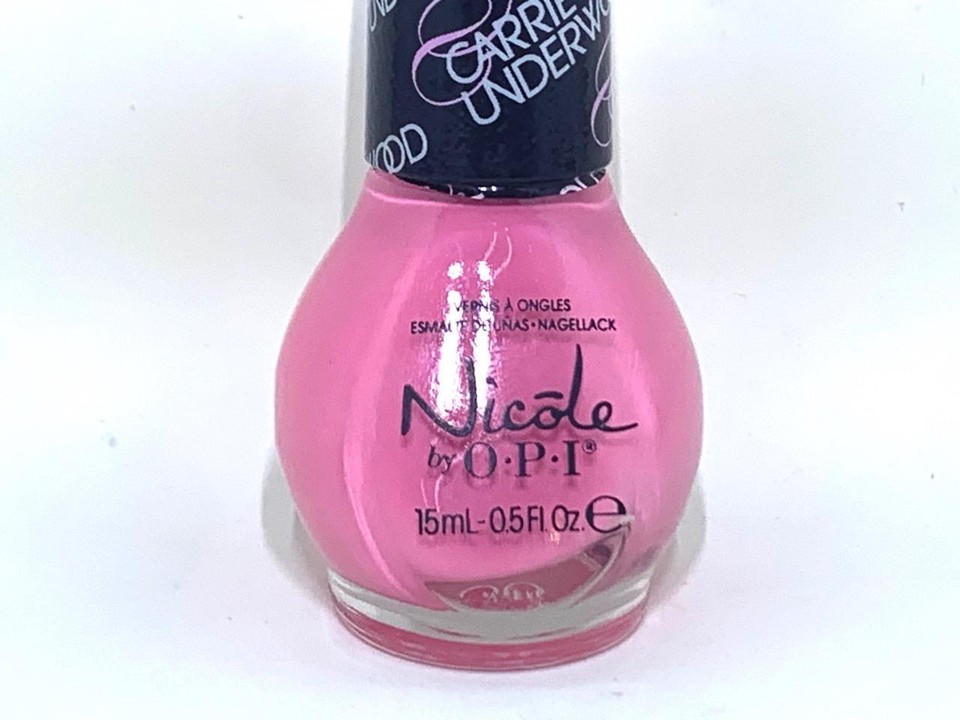 RARE BNEW NICOLE BY OPI *CARNIVAL COTTON CANDY* NI U05 CARRIE UNDERWOOD ...