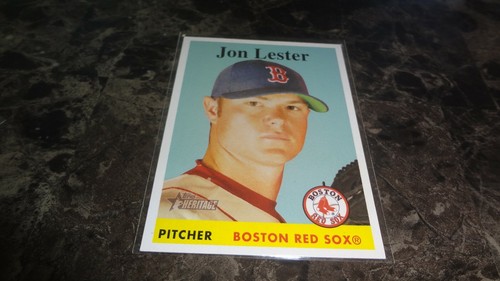 2007 TOPPS HERITAGE #265 JON LESTER BASEBALL CARD | eBay