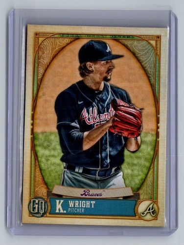 2021 Topps Gypsy Queen (Cursive Team Var.) SP Kyle Wright Atlanta ...