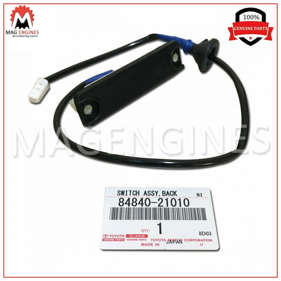 84840-21010 GENUINE OEM REAR BACK DOOR TRUNK OPENER SWITCH TOYOTA ...
