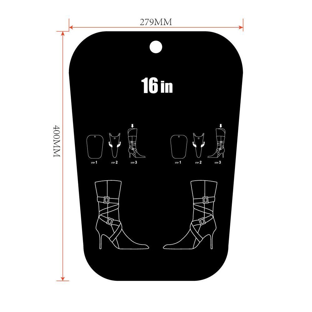Shape Keep Boots Tall Boot Support Shoe Trees Boot Shaper Stands Form ...