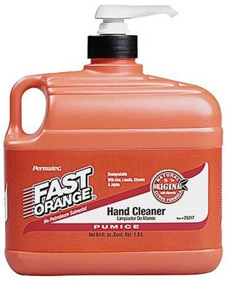 Permatex 25217 Fast Orange Pumice Lotion Hand Cleaner Soap with Pump- 1 ...