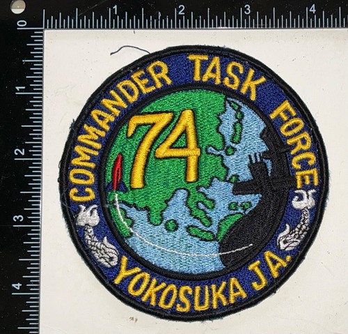 Cold War USN Commander Task Force 74 Sub Yokosuka Japan Philippine Made ...