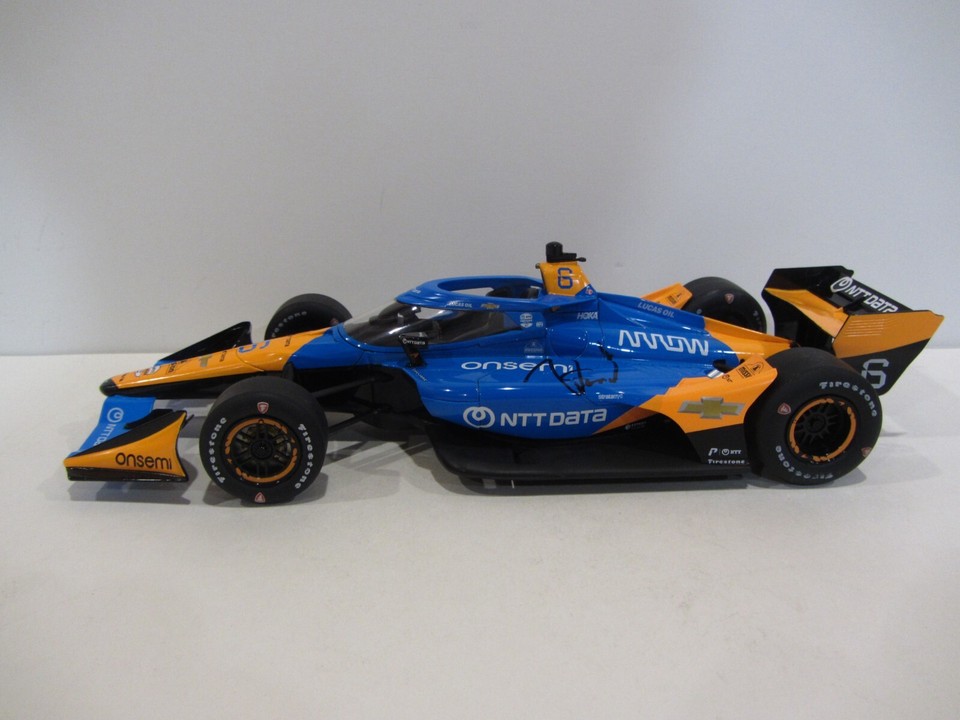2025 NOLAN SIEGEL signed INDIANAPOLIS 500 IXO 1:18 DIECAST INDY CAR ...