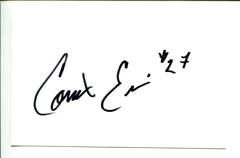 Corris Ervin Central Florida Orlando Predators London Monarchs Signed ...