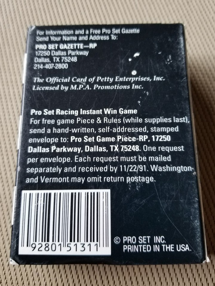 PRO SET RICHARD PETTY FAMILY RACING 50 CARD SET | eBay