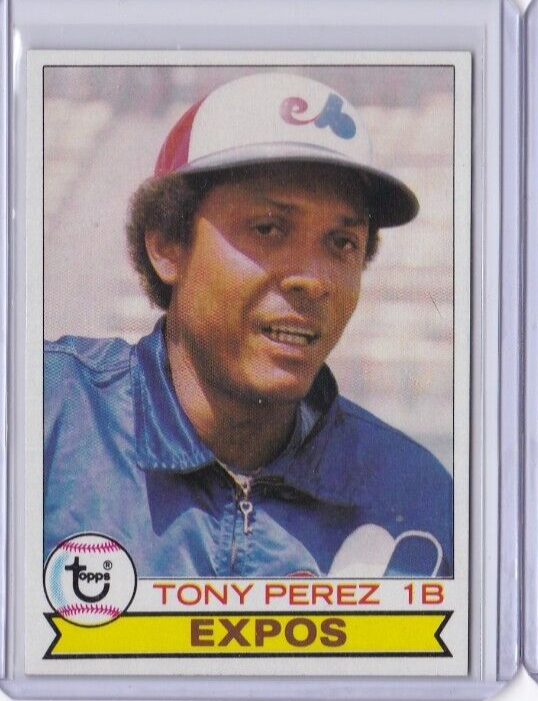 1979 Topps #495 TONY PEREZ EXPOS HOF NRMT IDWN | eBay