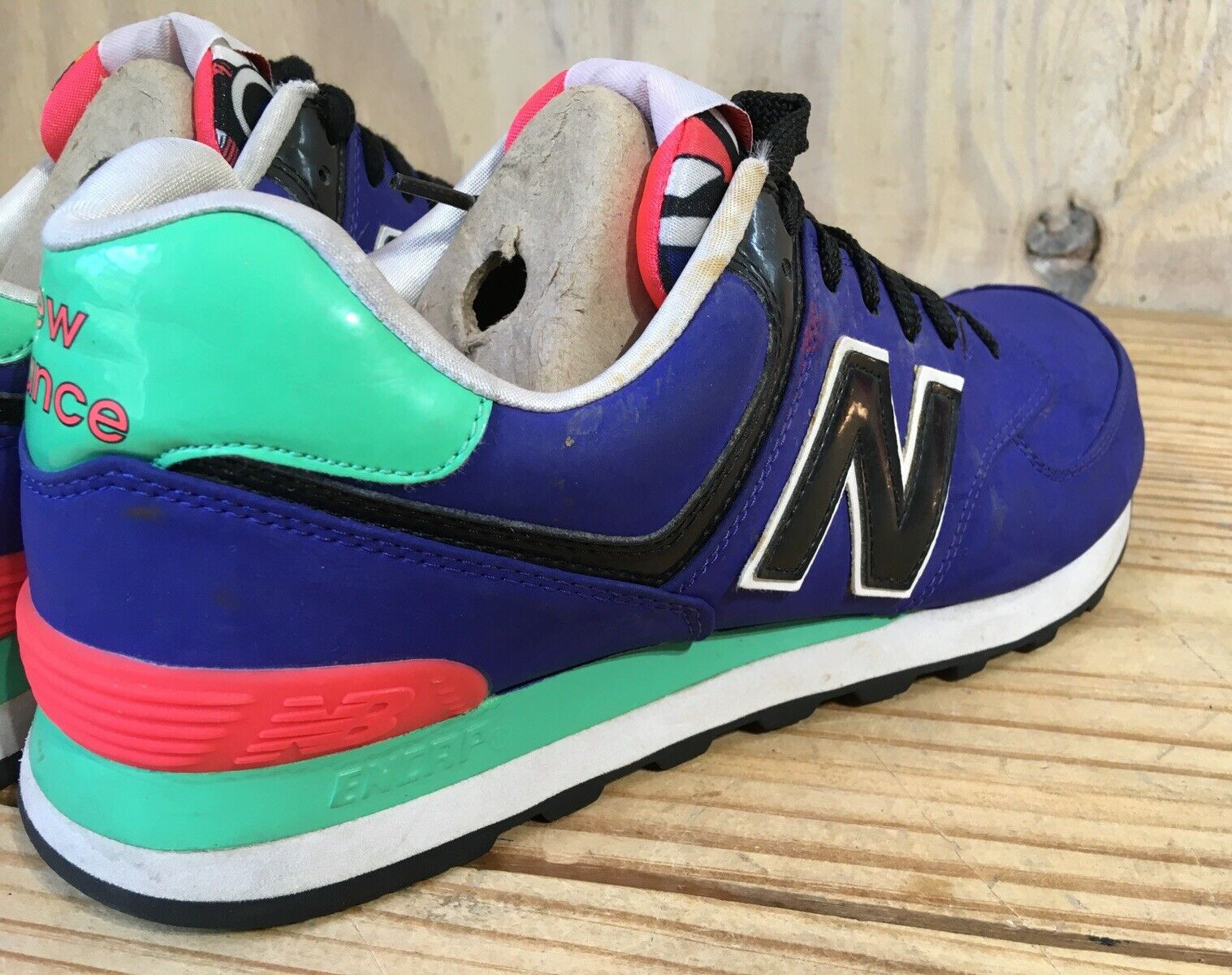New Balance 574 Colorful Sneaker Shoe WL574HRT Women'… - Gem