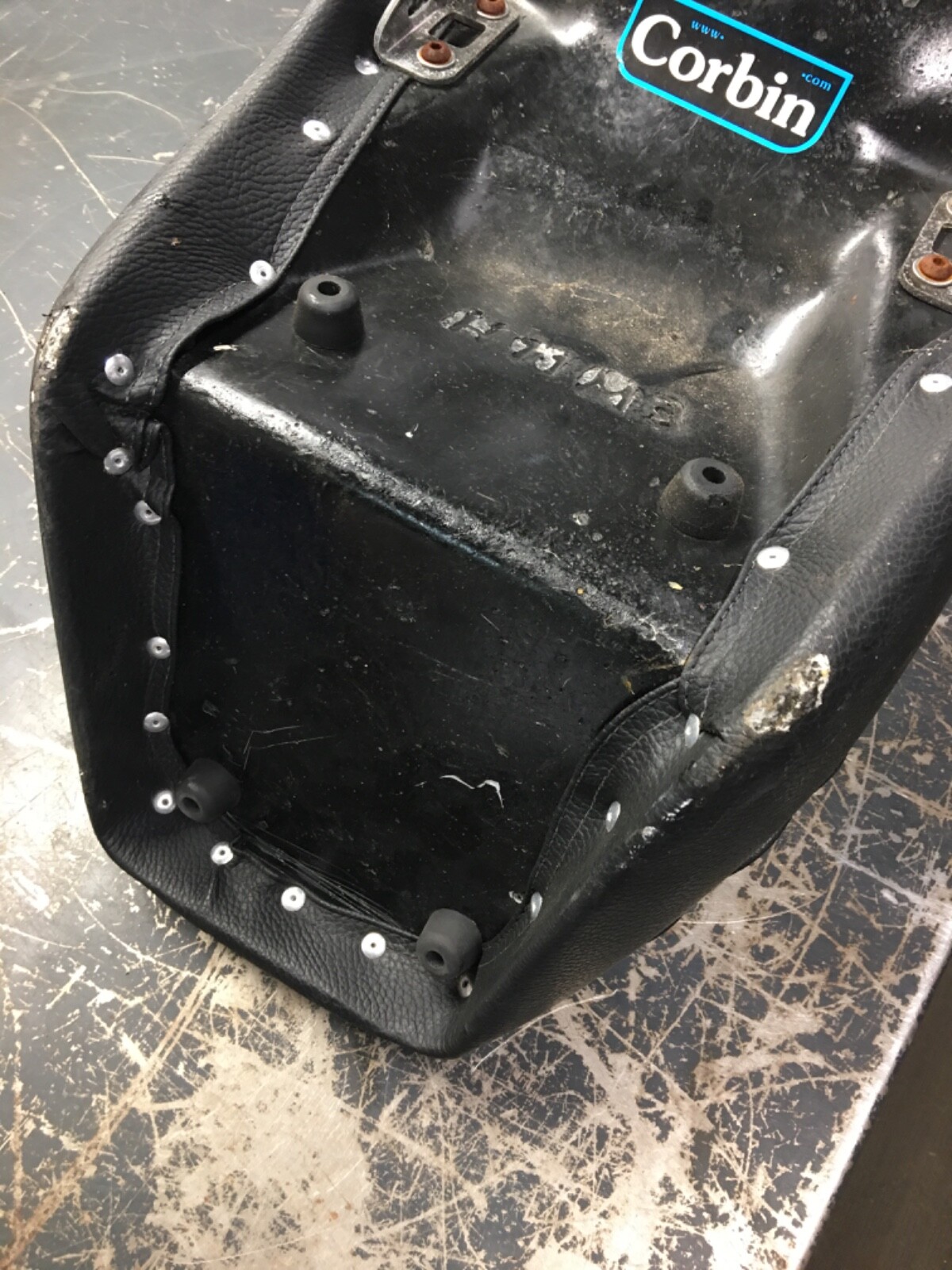 RARE Corbin V65 Honda Magna Seat Assembly 83-86 VF1100C ROUGH NEEDS TLC ...