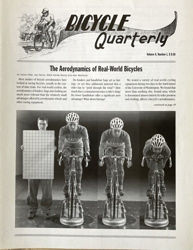 Bicycle Quarterly Magazine Autumn 2007 Vol 6 No 1 | eBay
