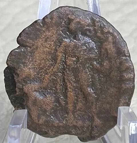 Genuine 1600 Years Old Coin Emperor Kneeling Female Ancient Roman Coin ...