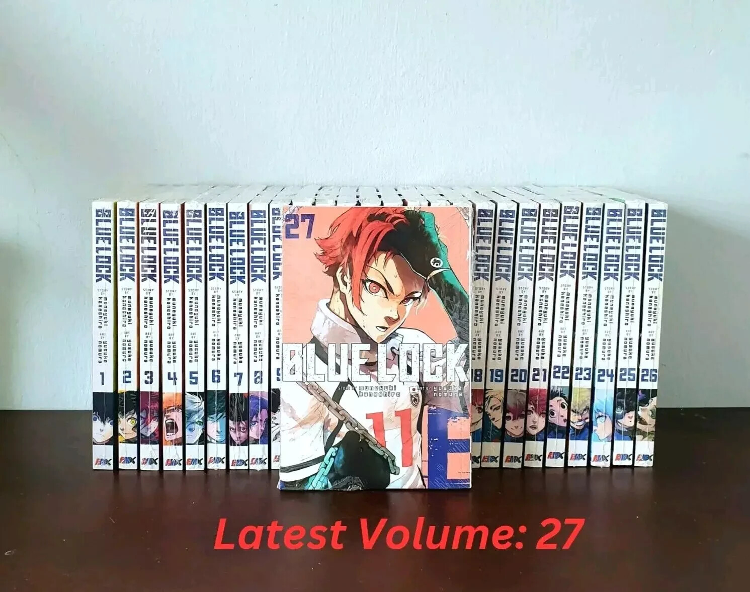 Manga Blue Lock FULL SET (Vol.1-31) by Yusuke Nomura ENGLISH VERSION ...