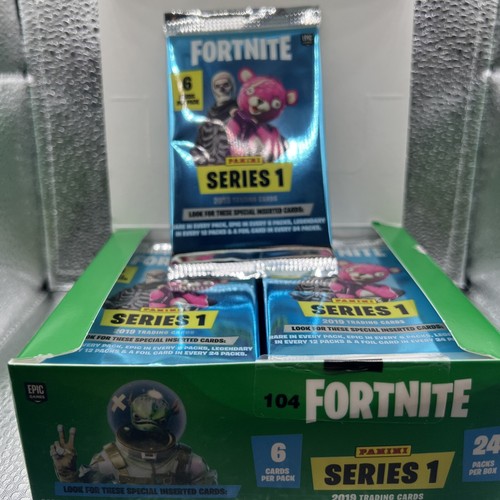2019 Panini Fortnite Series 1 - Retail 6 Card Pack - Black Knight Holo ...
