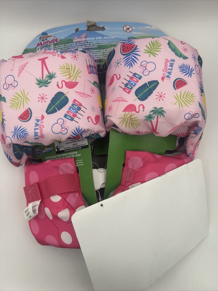 SwimWays Sea Squirt Minnie Mouse Life Jacket | eBay