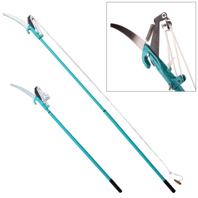 Telescopic Garden Lopper Extendable Tree Branch Pruner Cutter C/W Saw ...