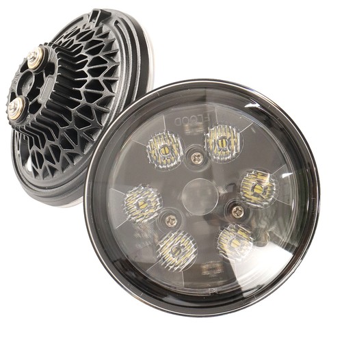 Par36 LED Aircraft Grade Landing Light Replacement 10-30VDC Spot Beam ...