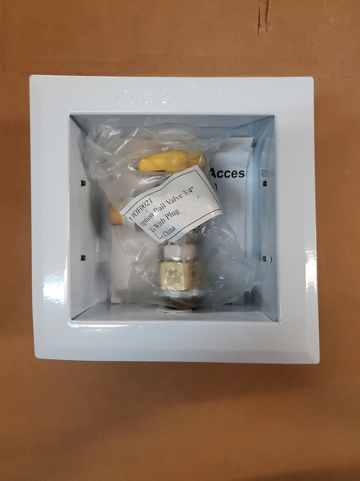 Omega Flex FGP-WBTM-750 Metal Wallbox with Valve 3/4" Stainless Steel ...