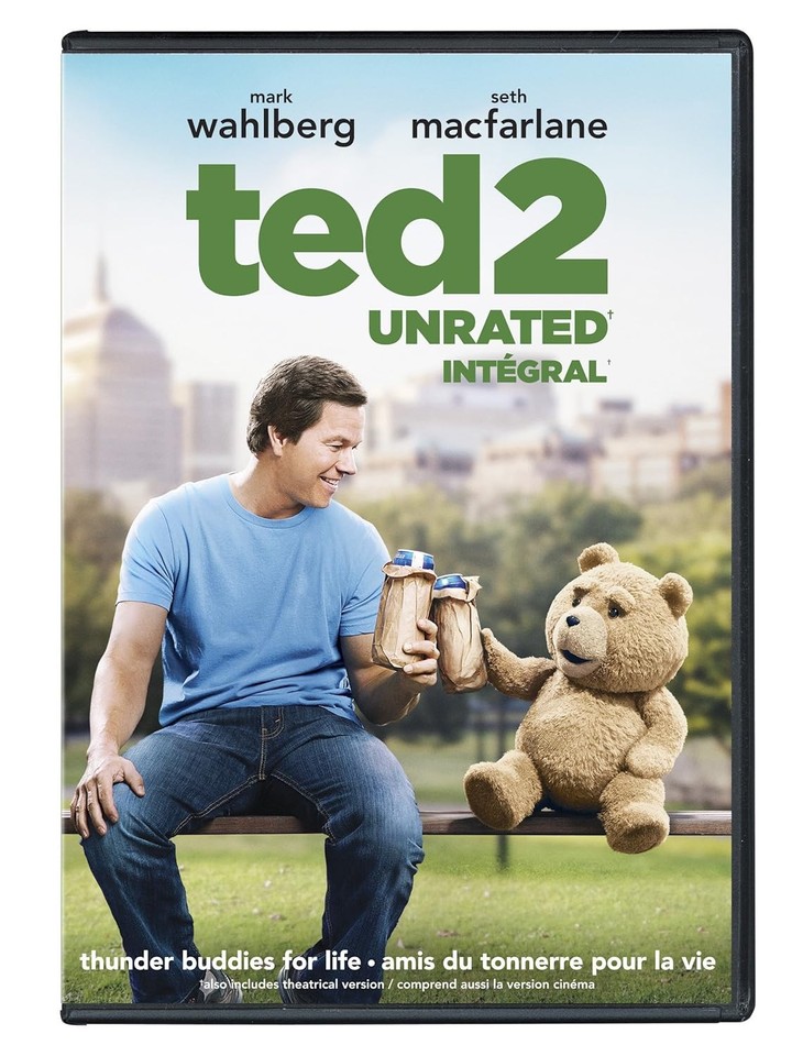 Ted 2 (DVD) Mark Wahlberg Seth MacFarlane Amanda Seyfried Jessica Barth ...