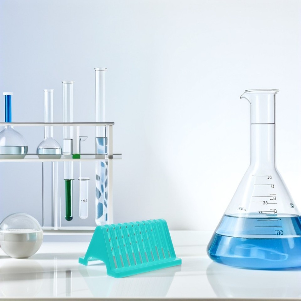 2pcs Slide Drying Rack: Glass Slide Holder - Laboratory Draining Stand ...
