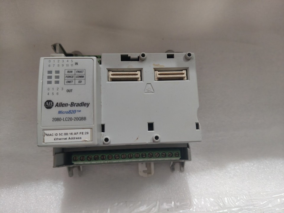 ALLEN BRADLEY 2080-LC20-20QBB MICRO820 TESTED OK | eBay