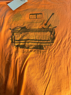 Jimmy Buffett Margaritaville T shirt New w tag LARGE Orange picK up ...