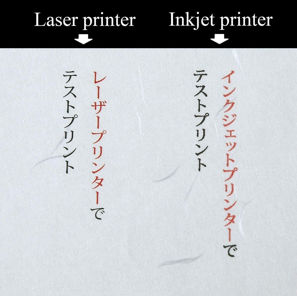 100 Sheets Washi A4 Printable Paper – Japanese-Style for Laser/Inkjet ...