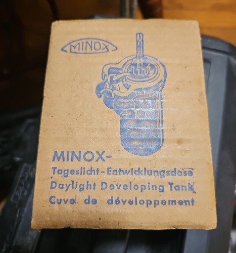 MINOX DAYLIGHT DEVELOPING TANK FOR 9.5mm MINOX FILM | eBay