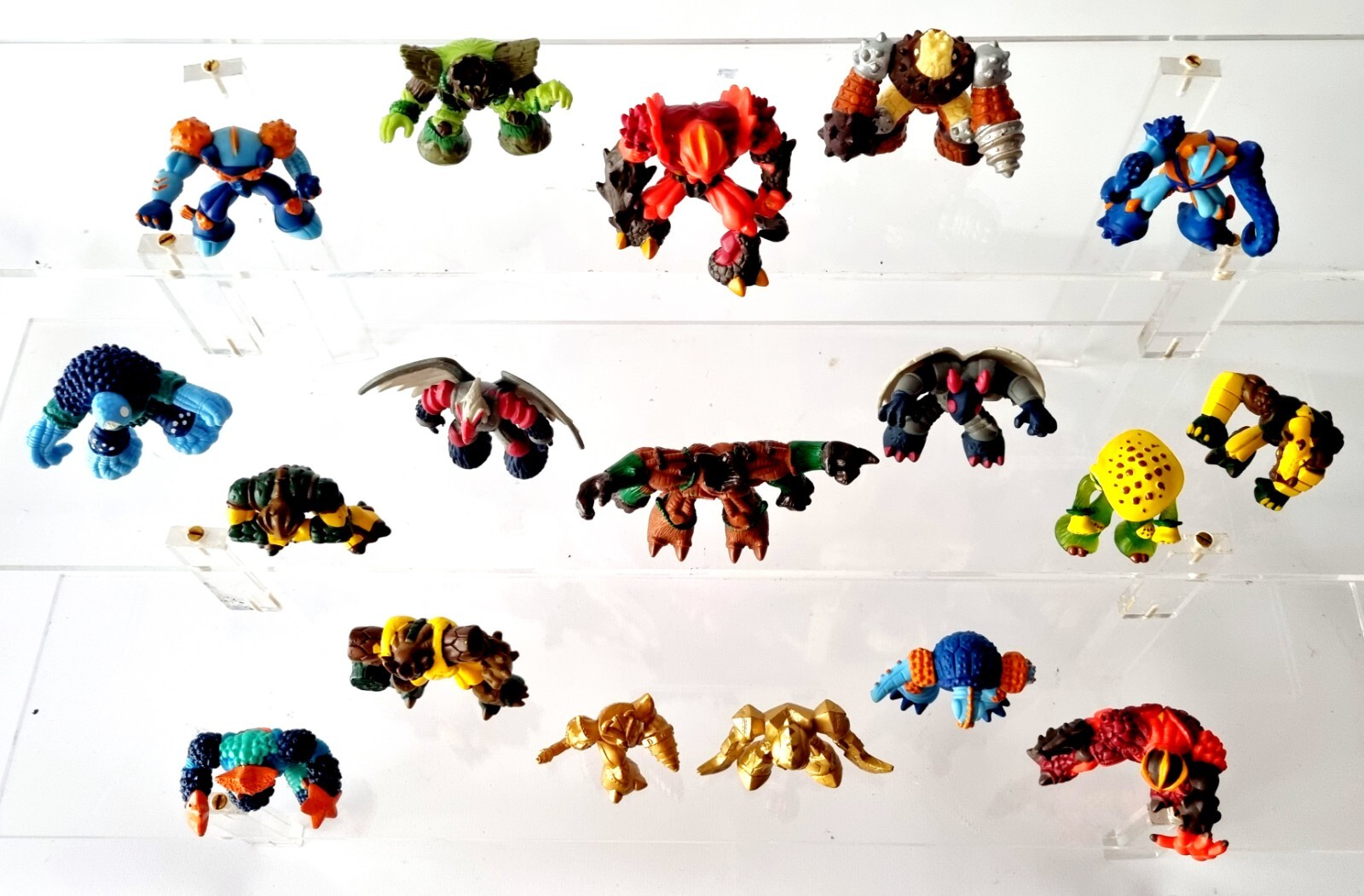 Gormiti figures lot of 18 serie gold vintage retro toys collectibles ...