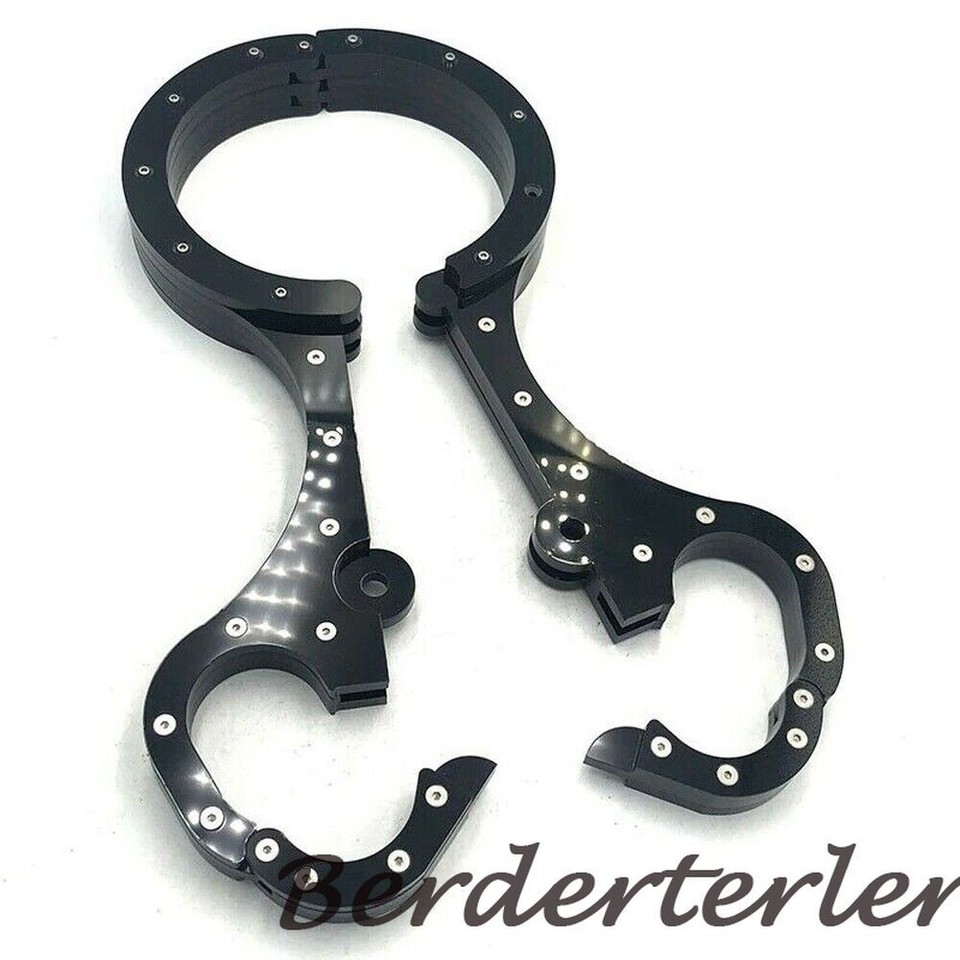 Crystal Cangue Collar Handcuffs Bondage Yoke Lockable Neck to Wrist ...