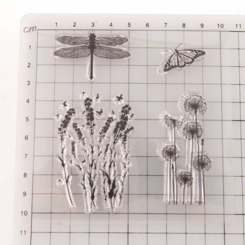 Crafts Clear Rubber Stamp DIY Handbook Scrapbook Reusable TPR Material ...