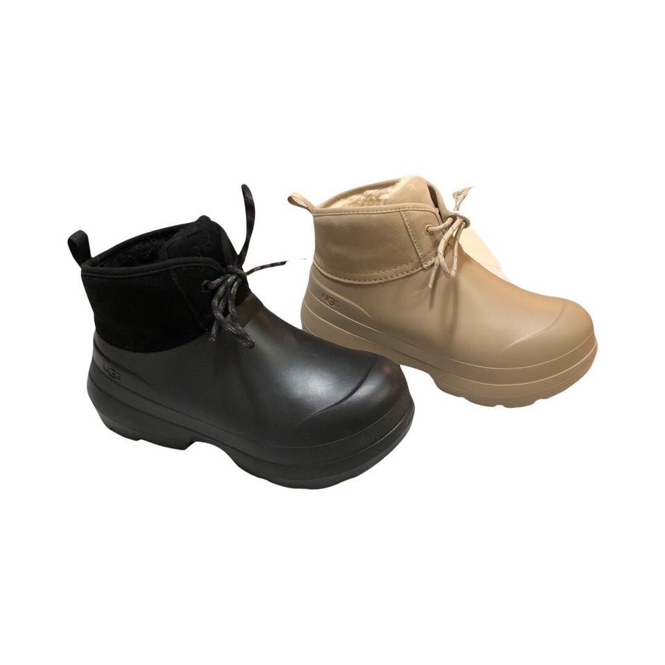UGG Women's Tasman X Lace Waterproof Boots Mustard Seed Black 1146310 ...