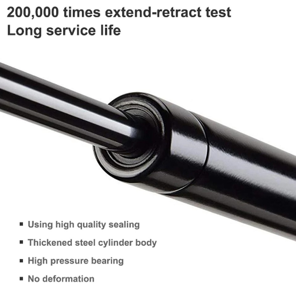 Pair UTE Canopy Gas Struts 370mm end to end 24lbs for Suspa C16-28554 ...