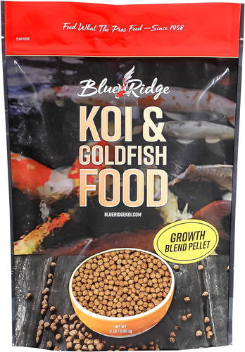 Blue Ridge Fish Food [2LB], Mini and 3/16" Floating Pellet, Koi and ...