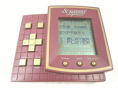 Scrabble Hand Electronic Held Video Game by HASBRO Tested & Working! | eBay