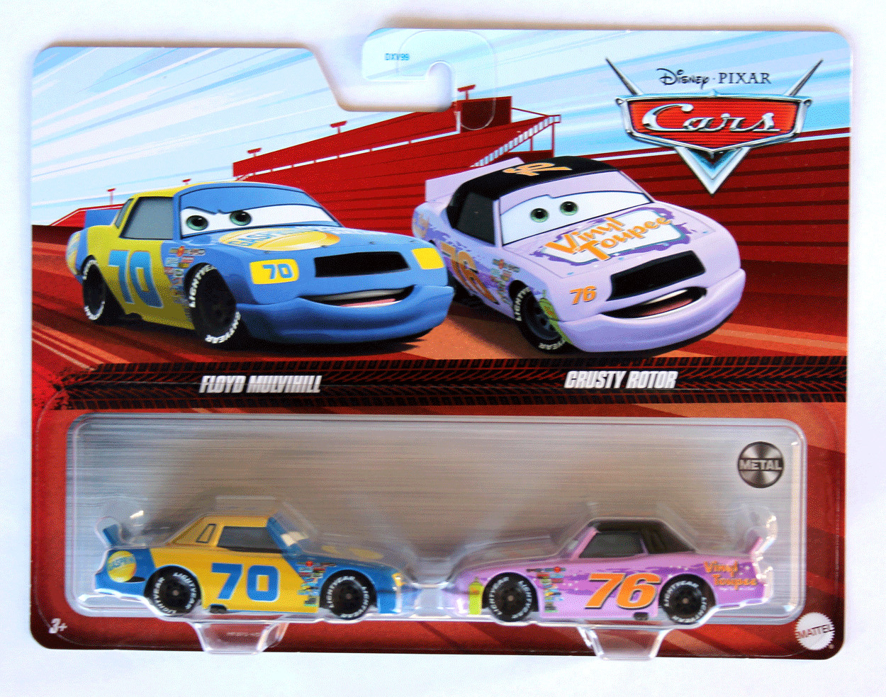 2021 Disney Pixar Cars Metal Series FLOYD MULVIHILL AND CRUSTY ROTOR ...