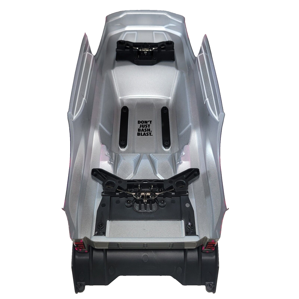 Arrma Vorteks 223S 4x4 v4 BLX Clipless Body Shell Red Silver Painted ...