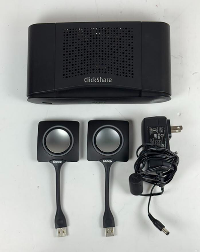 Barco ClickShare CS-100 w/ 2 Barco Button R9861500D01 Presentation System | eBay