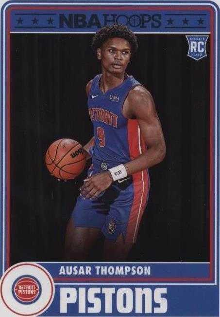 2023-24 Panini NBA Hoops - Hoops Tribute Ausar Thompson #293 Red Back ...