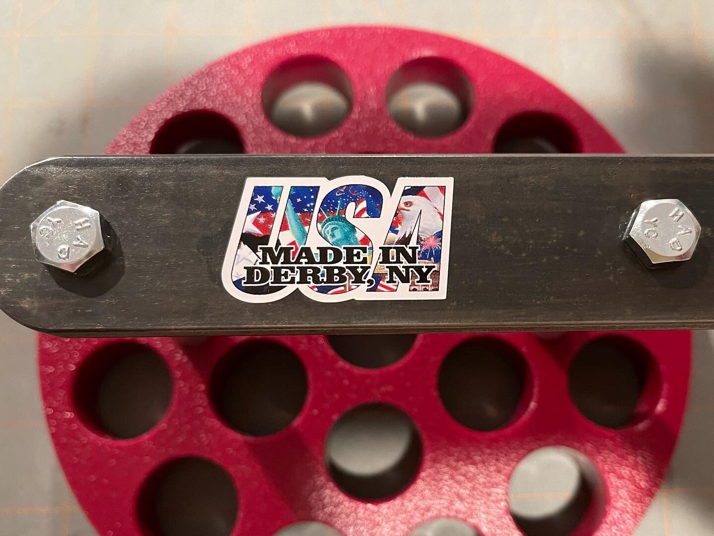 R8 Collet Rack Fits Bridgeport milling machine holds 19 collet no mods ...