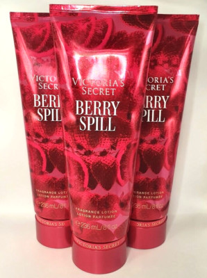 VICTORIA'S SECRET BERRY SPILL BODY LOTION 8.0 FL OZ (SET OF 3) | eBay